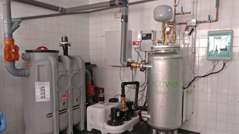 Demo 2 – Ecowec heat recovery system with waste water grease separator ...